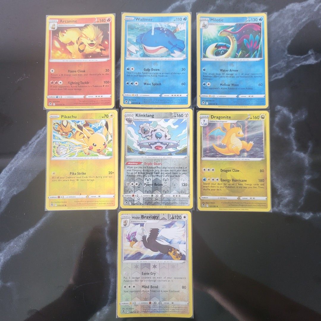 Pokemon Reverse Holos From Various series English (Updated 23rd May ...