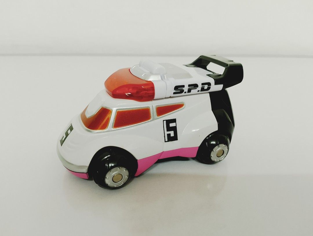 Power Rangers S.P.D. DX Delta Squad Megazord Delta Runner Vehicle ...