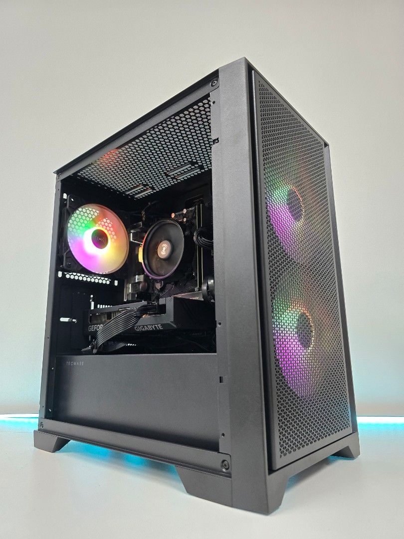 RYZEN 5 7500F + RTX 4060 Custom PC - customizable to RTX 4070 TI SUPER / RTX 4080 SUPER / RTX ...