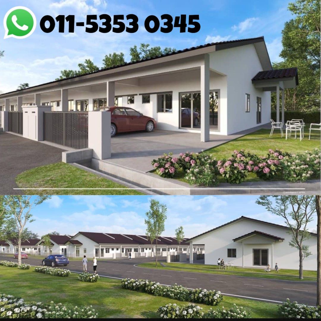 [SELANGORKU RUMAH BARU MAMPU MILIK] Satu Tingkat Rumah Teres 20’ x 65 ...