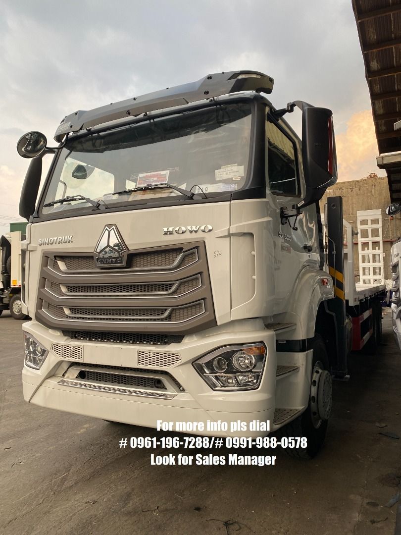 Self loading 10w with 5tons boom Howo Nx 380hp E2, Special Vehicles ...