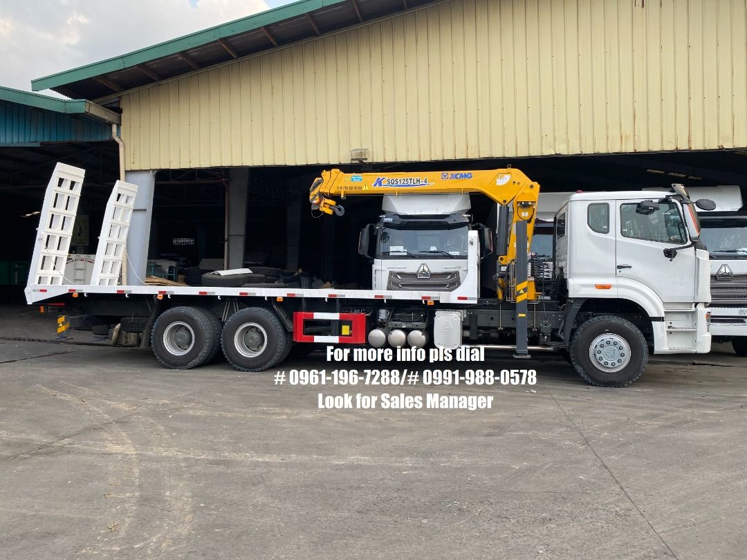 Self loading 10w with 5tons boom Howo Nx 380hp E2, Special Vehicles ...