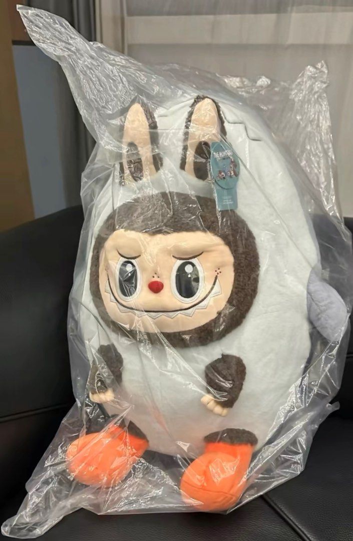 [SG] Popoland Exclusive Labubu Mega Plush Plushies Stuffed Toy Pillow ...