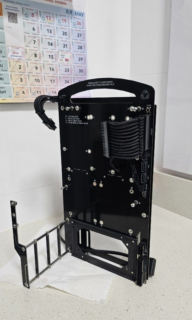 Singularity computers phantom power board v5.1 itx open air desktop ...