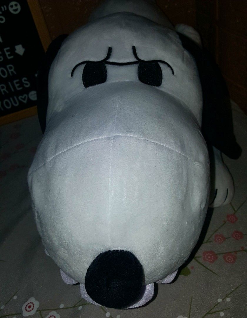 Snoopy Peanuts Angry Version Rare and Limited Edition Jumbo Plush ...