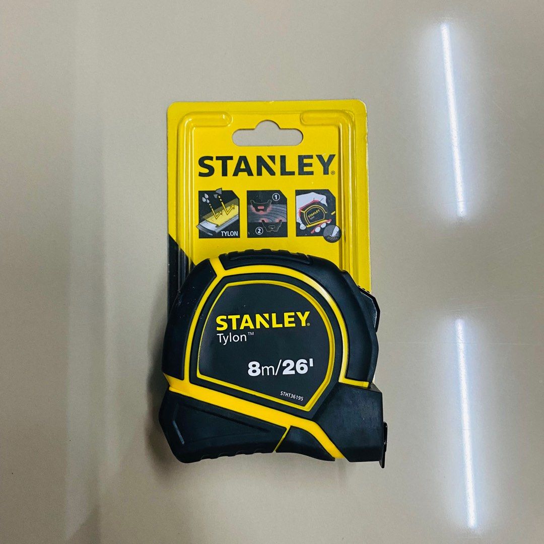 Stanley Tylon 8m/26ft measuring tape, Everything Else, Others on Carousell