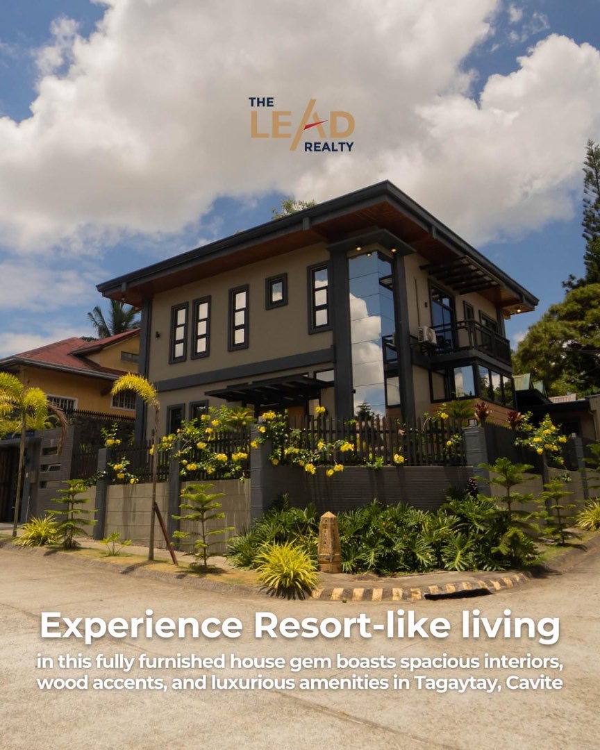 Tagaytay House For Sale! Resort Like Fully Furnished Move in ready property in Tagaytay ...
