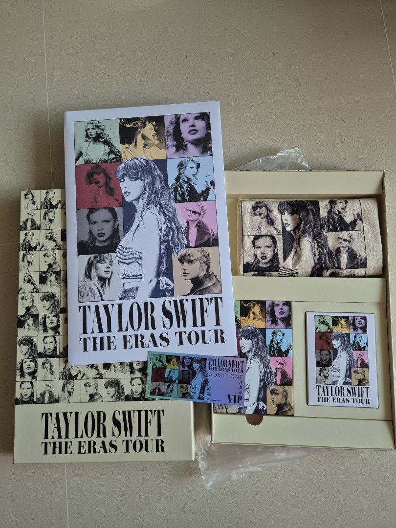 Taylor Swift Eras Tour VIP merchandise, Hobbies & Toys, Memorabilia ...
