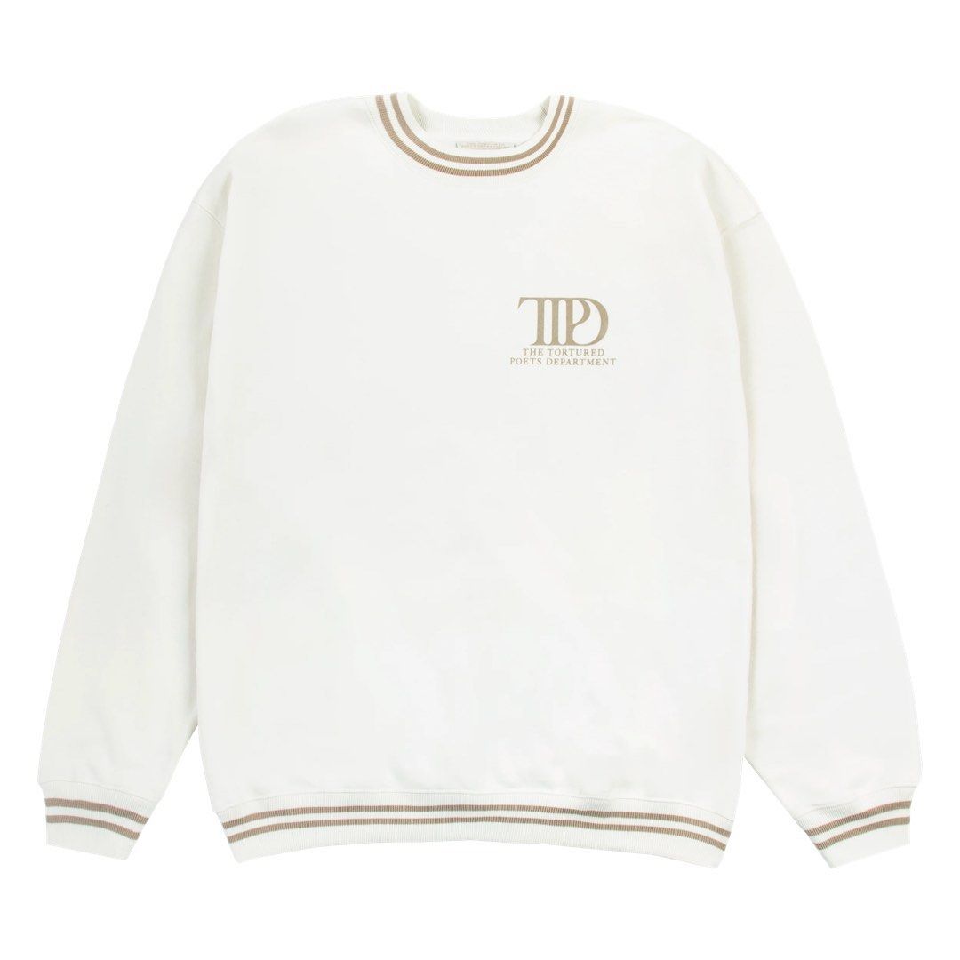 taylor swift the tortured poets department ttpd crewneck sweater, Women ...