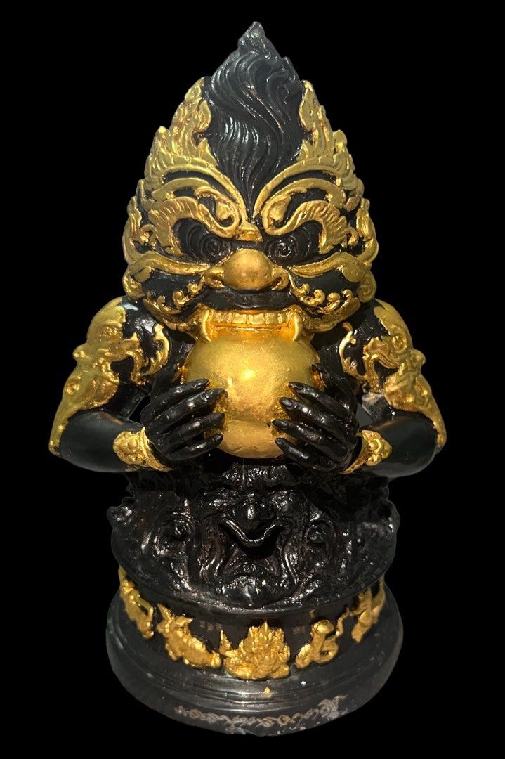 Thai Lanna Phra Rahu Rahoo Bucha Statue S/N 253 Monk: LP Kloy Temple ...