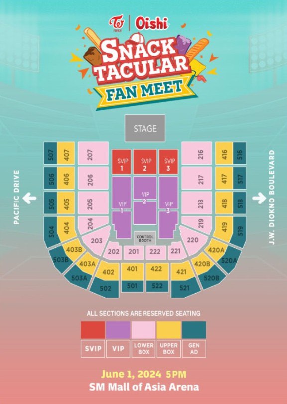 TWICE X OISHI SNACKTACULAR FAN MEET SVIP, Tickets & Vouchers, Event ...