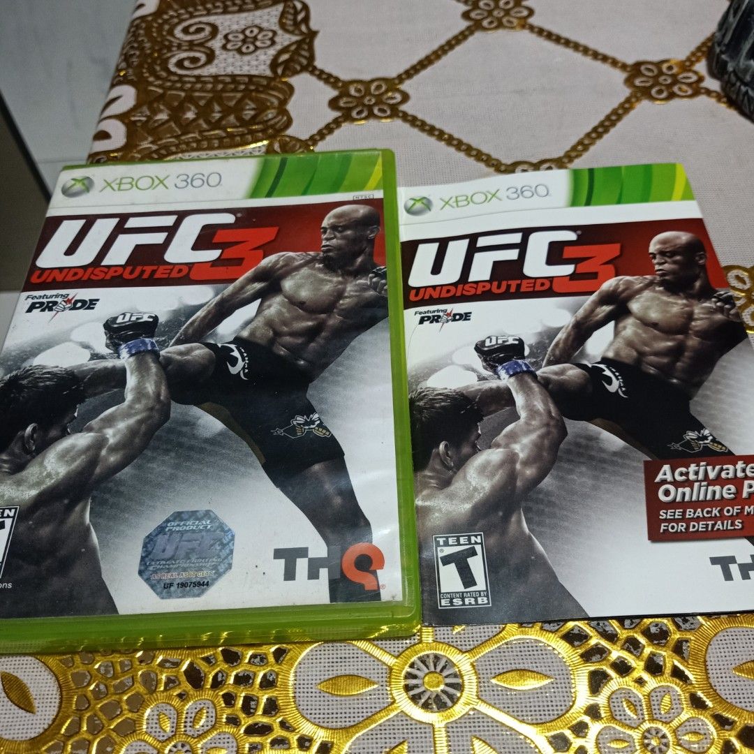 Ufc 3 xbox 360, Video Gaming, Video Games, Xbox on Carousell