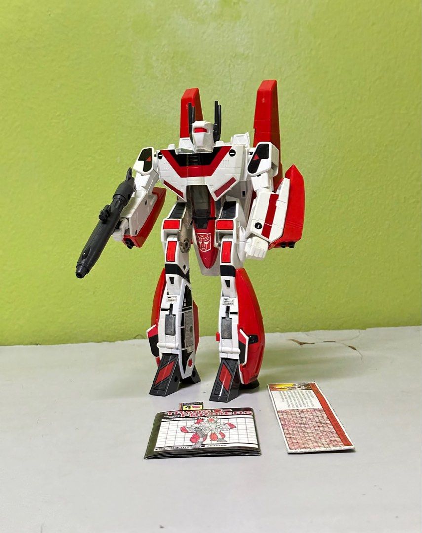 Vintage 1984 G1 Jetfire transformers, Hobbies & Toys, Toys & Games on Carousell