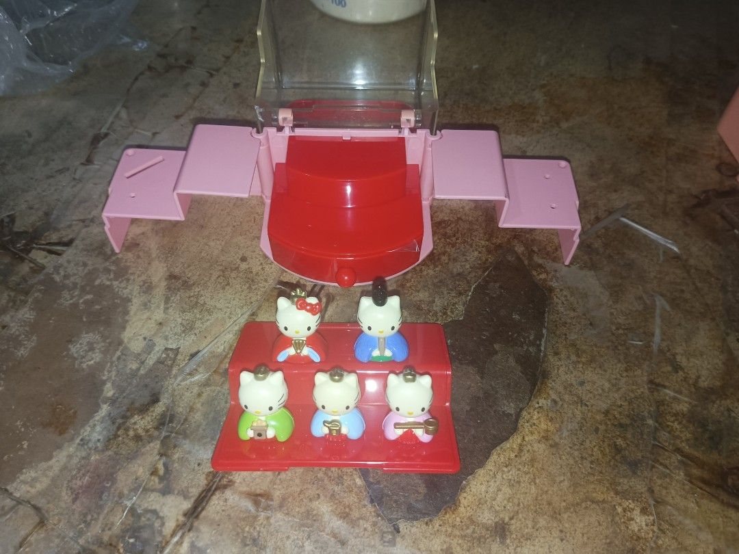 VINTAGE 20 Years Old Hello Kitty Hina Matsuri Kitty's Hina Doll Sushi ...