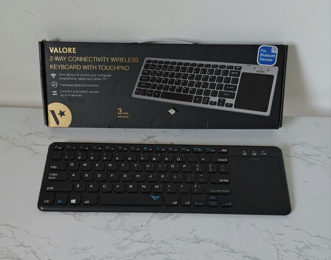 Wireless PC Keyboard VALORE AC-132, Computers & Tech, Parts ...