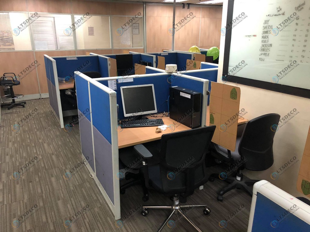 workstation cubicle/ modular partition office furniture and partition ...