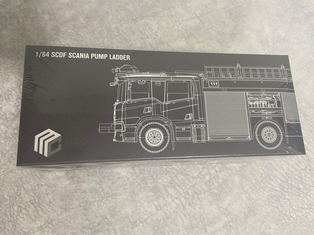 1/64 SCDF SCANIA PUMP LADDER MASTERPIECE COLLECTIBLES, Hobbies & Toys ...