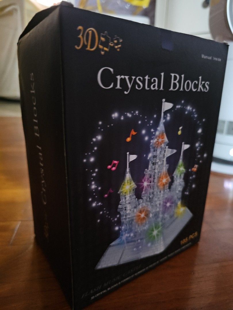 3D Crystal Blocks Castle Puzzle, Hobbies & Toys, Toys & Games on Carousell
