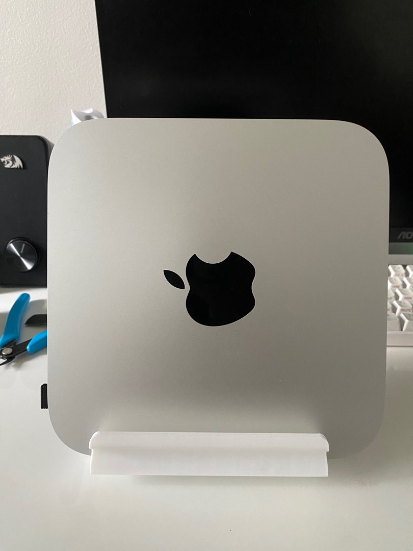 3D Printed M1-M2 Mac Mini with Portable Monitor Stand, Computers & Tech ...