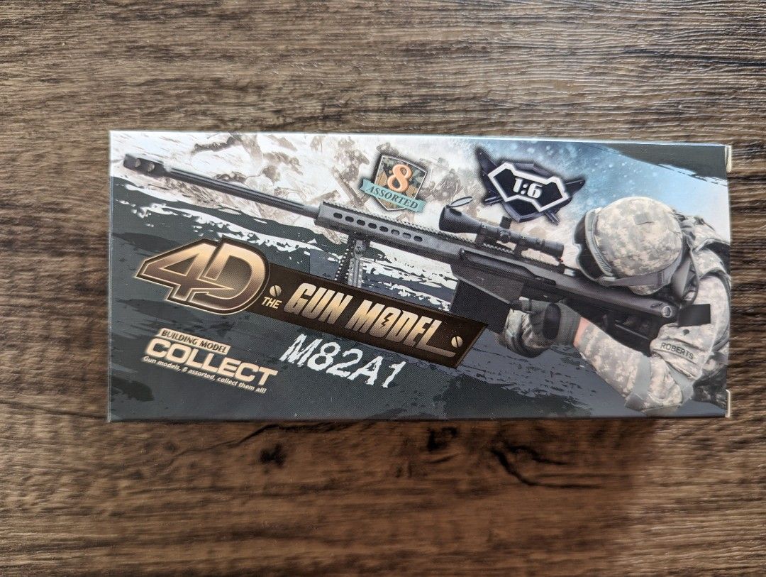 4D gun model Miniature soldier toy gun small army toys accessories ...