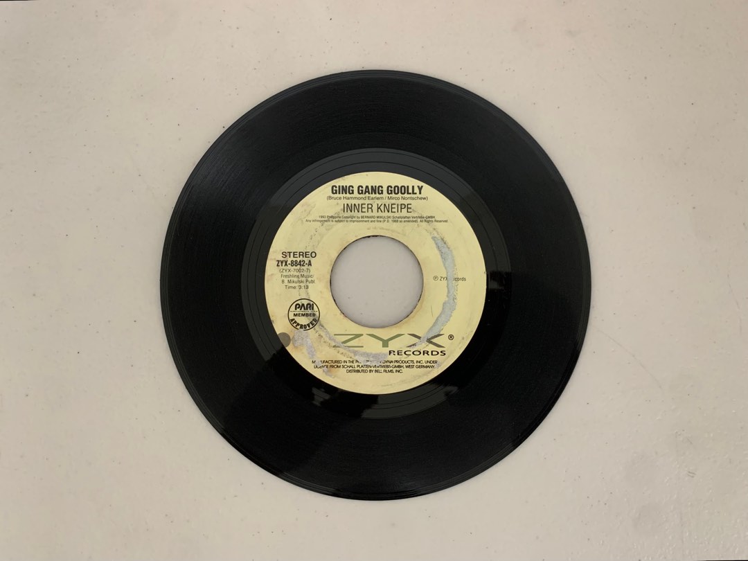 [7”] Ging Gang Goolly - Inner Kneipe Plaka Vinyl Record, Hobbies & Toys ...