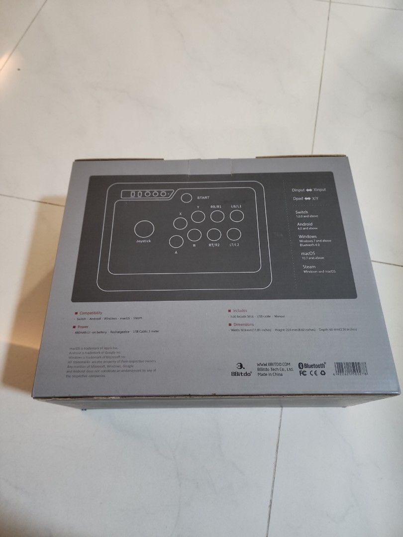 8Bitdo N30 Arcade Joy Stick, Hobbies & Toys, Toys & Games on Carousell