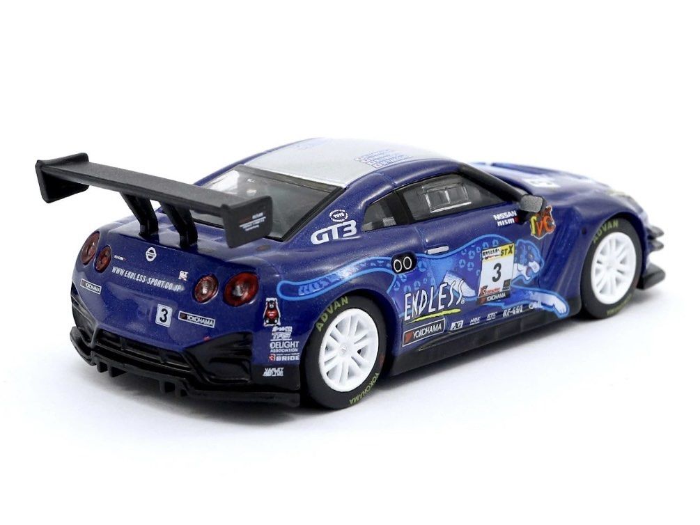 全新 絕版 未開封 Tarmac Works Scale 1:64 1/64 比例 日產 Nissan GTR R35 NISMO GT3 ...