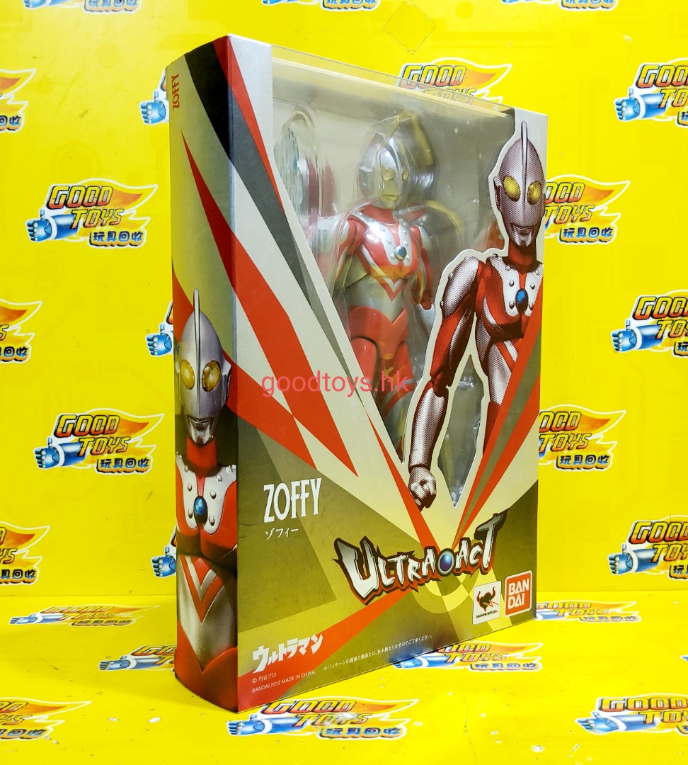中古已開封 BANDAI ULTRA ACT ULTRAMAN ZOFFY 咸蛋超人 佐菲, 興趣及遊戲, 玩具 & 遊戲類 - Carousell