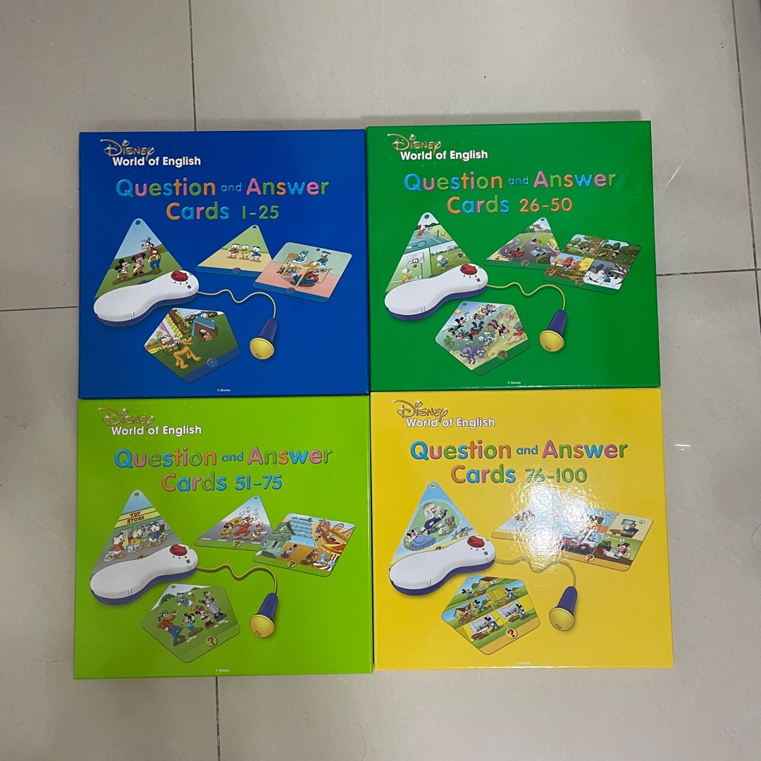 新版機用 DWE Q&A, 興趣及遊戲, 書本 & 文具, 小朋友書 - Carousell