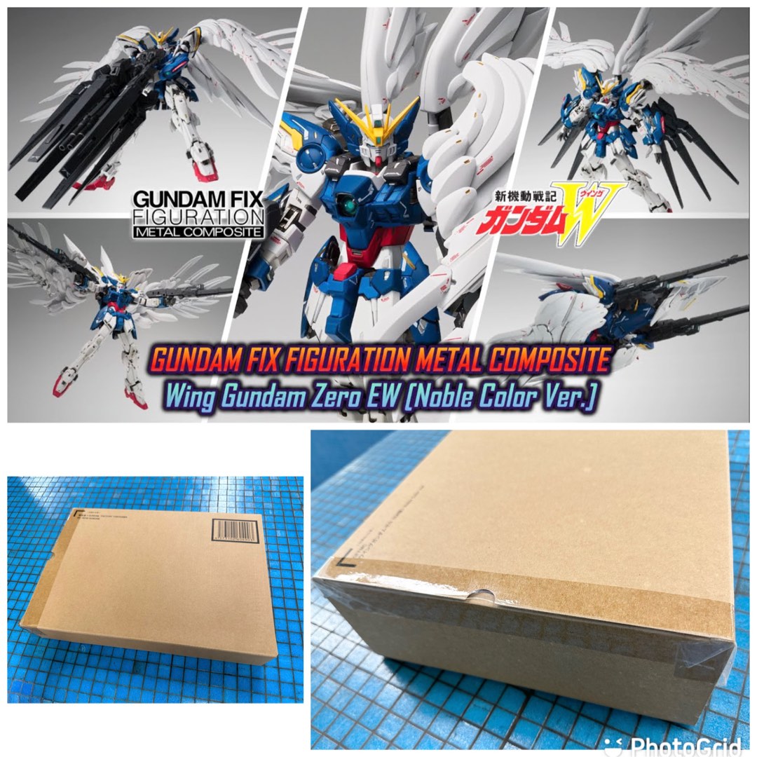 (全新 啡盒未開) 魂限 GUNDAM FIX 1028 FIGURATION METAL COMPOSITE 飛翼零式高達 WING GUNDAM ZERO EW版 「Noble Color ...