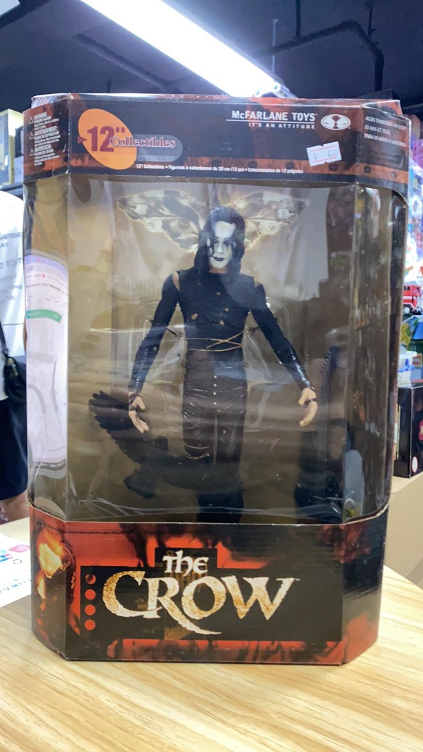 SOLD 全新 Mcfarlane Toys Spawn The Crow 烏鴉 閃靈悍將, 興趣及遊戲, 玩具 & 遊戲類 - Carousell