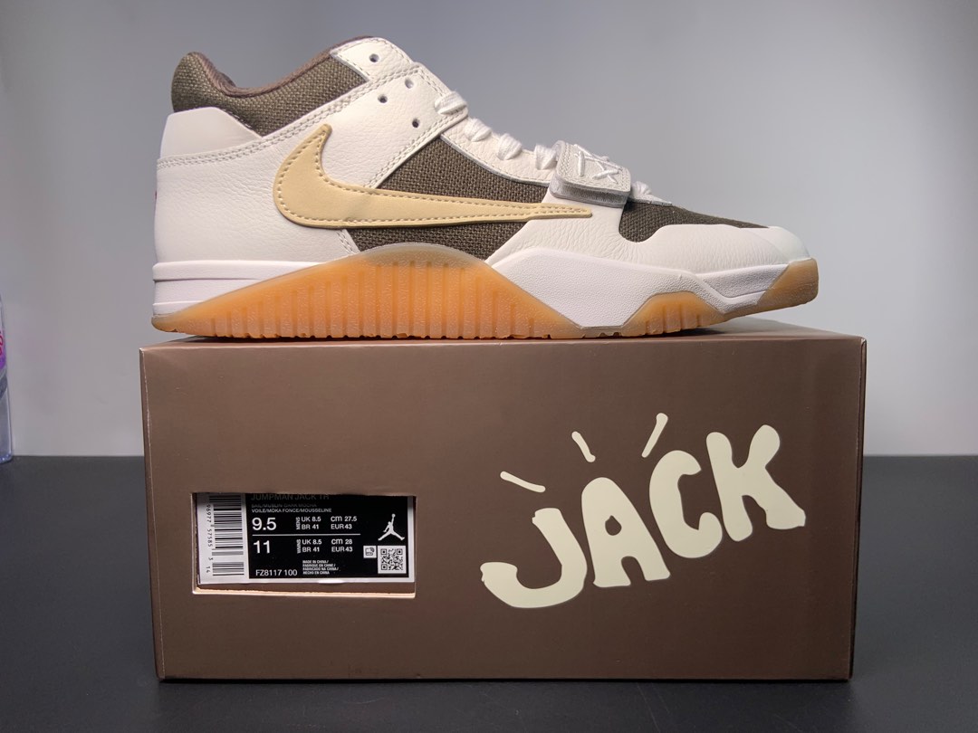 Air Jordan Jumpman Jack SP Travis Scott "Sail", Men's Fashion, Footwear, Sneakers on Carousell