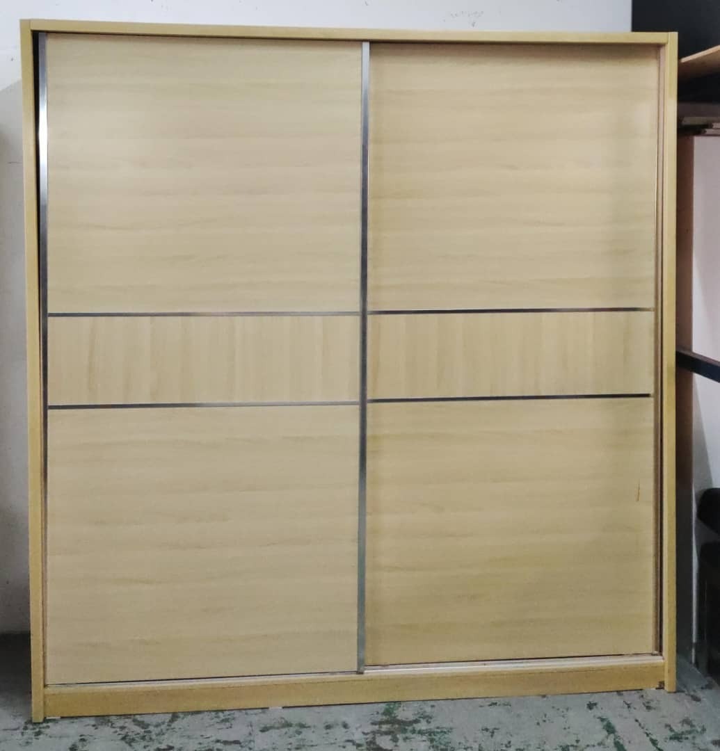 almari baju sliding door, Furniture & Home Living, Furniture, Other ...