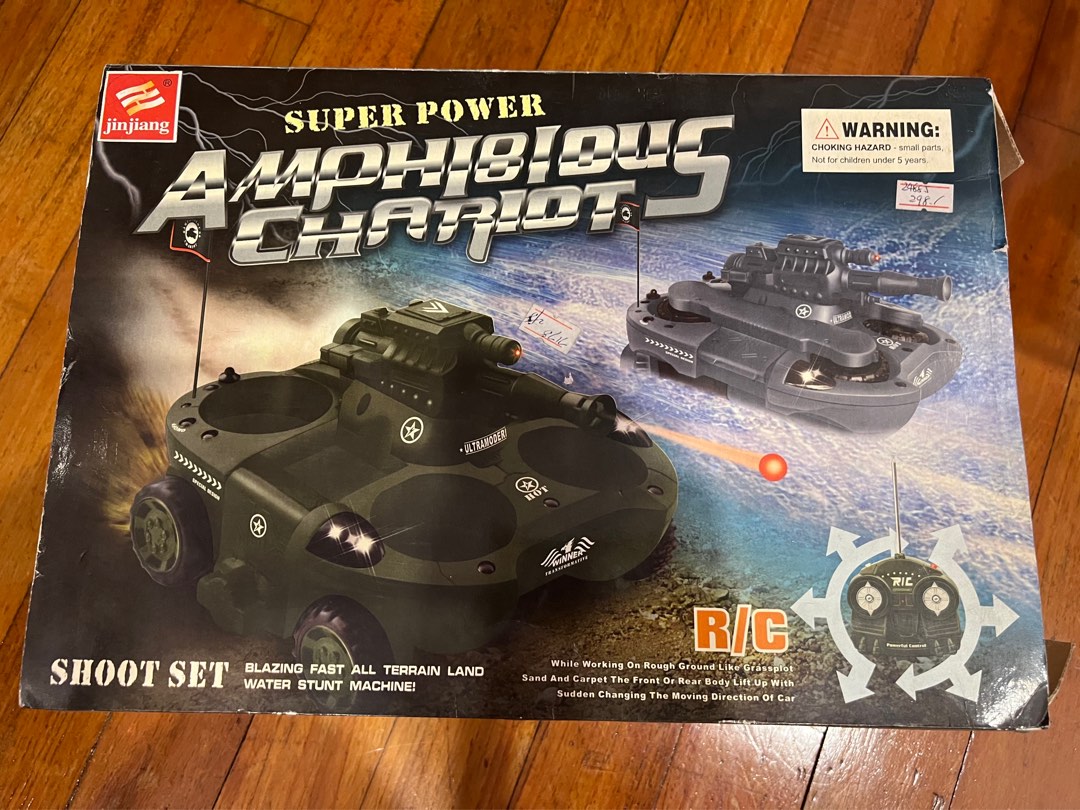 Amphibious Chariot R/C tank vehicle, Hobbies & Toys, Toys & Games on ...