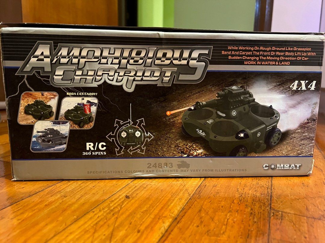 Amphibious Chariot R/C tank vehicle, Hobbies & Toys, Toys & Games on ...