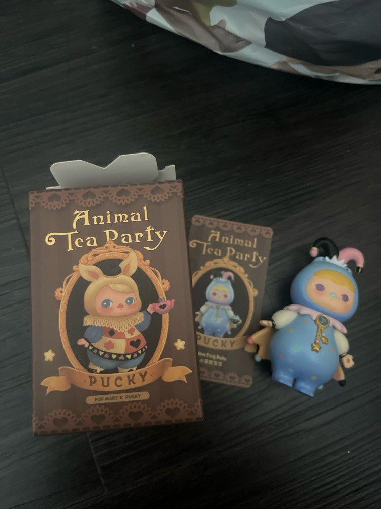animal tea party popmart, Hobbies & Toys, Toys & Games on Carousell