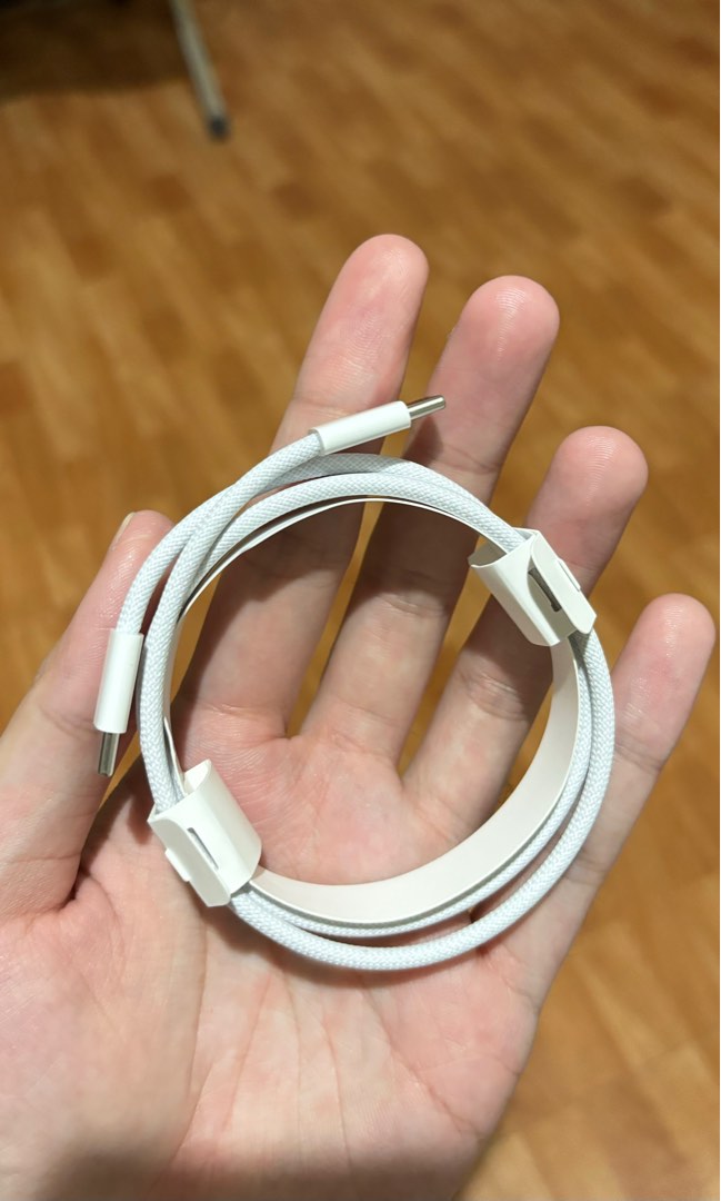 [Original] Apple Type C Woven Cable, Mobile Phones & Gadgets, Mobile ...