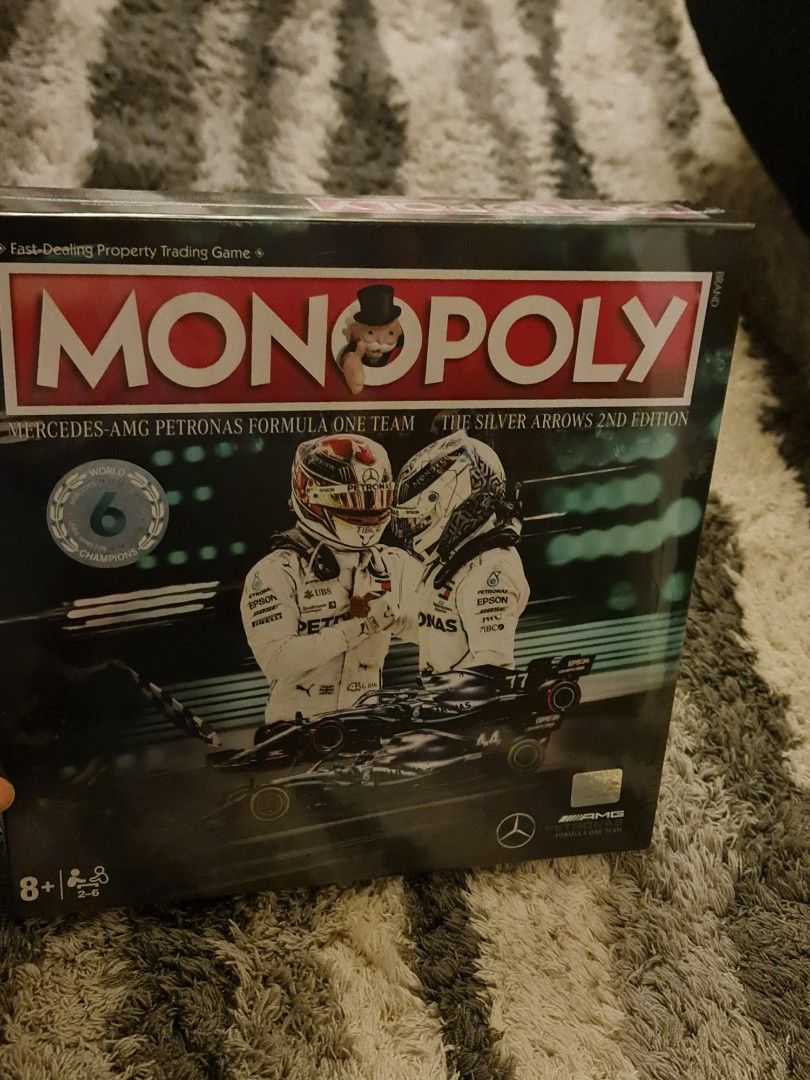Authentic Monopoly Mercedes-AMG Petronas F1, Hobbies & Toys, Toys ...