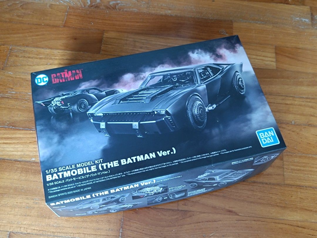 Bandai 1/35 Batmobile (The Batman Ver.), Hobbies & Toys, Toys & Games ...