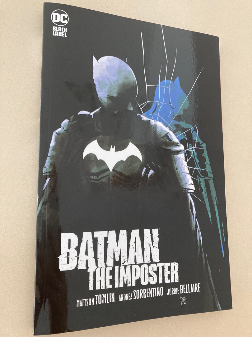 Batman The Imposter DC Black Label Mattson Tomlin Andrea Sorrentino ...