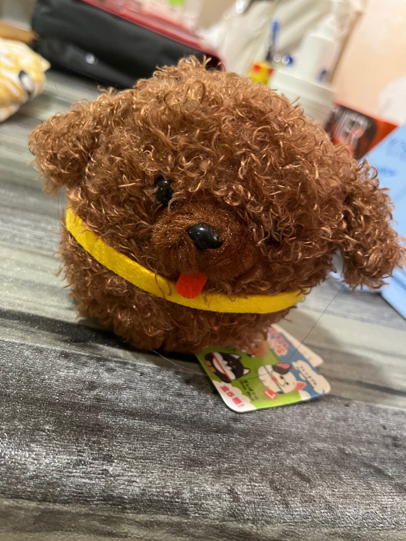 BRAND NEW AMUSE Stuffed Toy Poodle Dog Puppy Ball Chibi Kawaii Cute ...