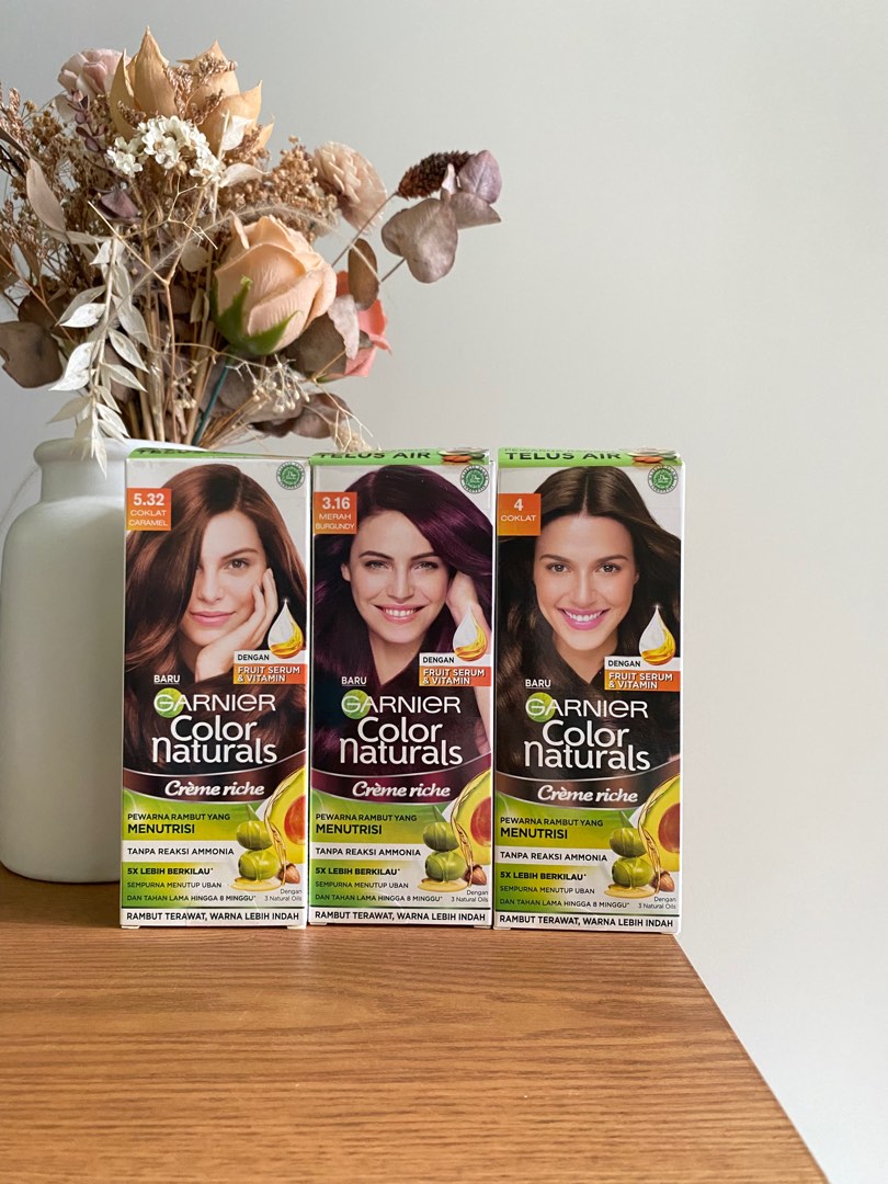 [Brand New] Garnier Color Naturals Hair Color, Beauty & Personal Care ...