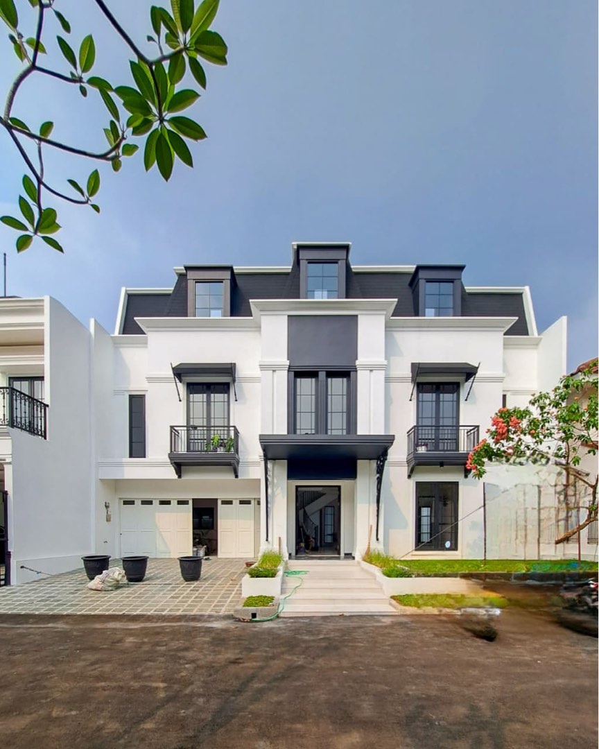 Brand New House Modern Classic Design with private Pool @ Bintaro Jaya ...