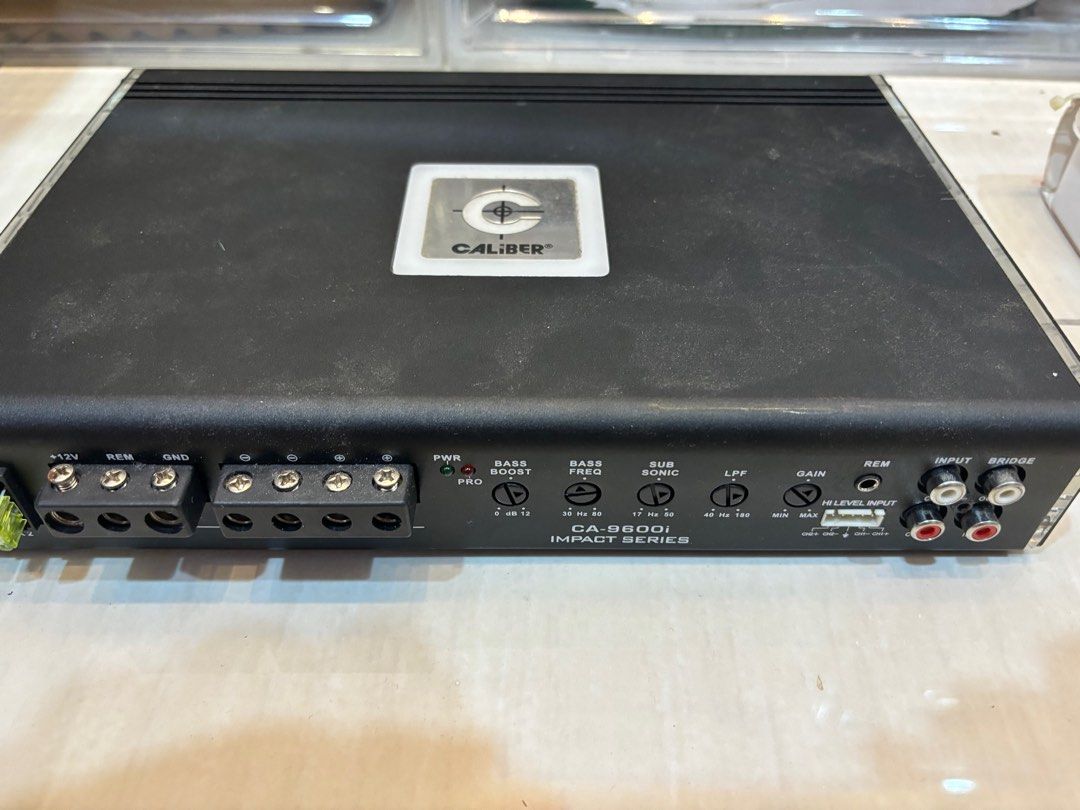 Caliber Woofer & Amplifier, Audio, Other Audio Equipment on Carousell