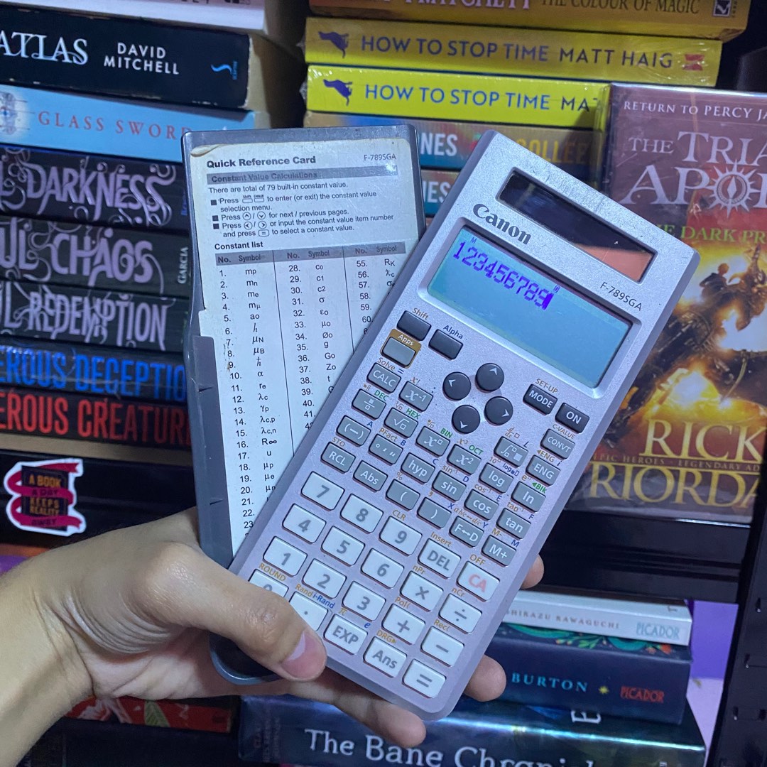 Canon F-789SGA Scientific Calculator, Computers & Tech, Office ...