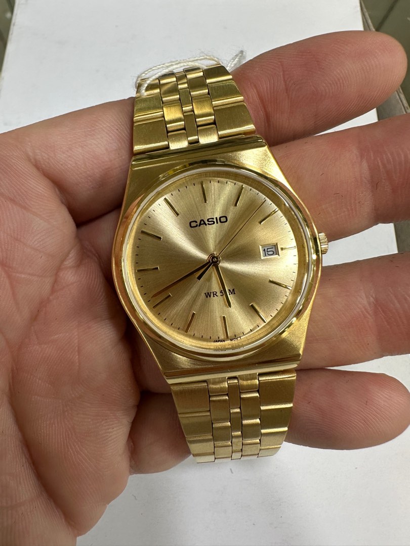 Casio Gold MTP-B145G-9 MTP-B145G-9A, Men's Fashion, Watches ...
