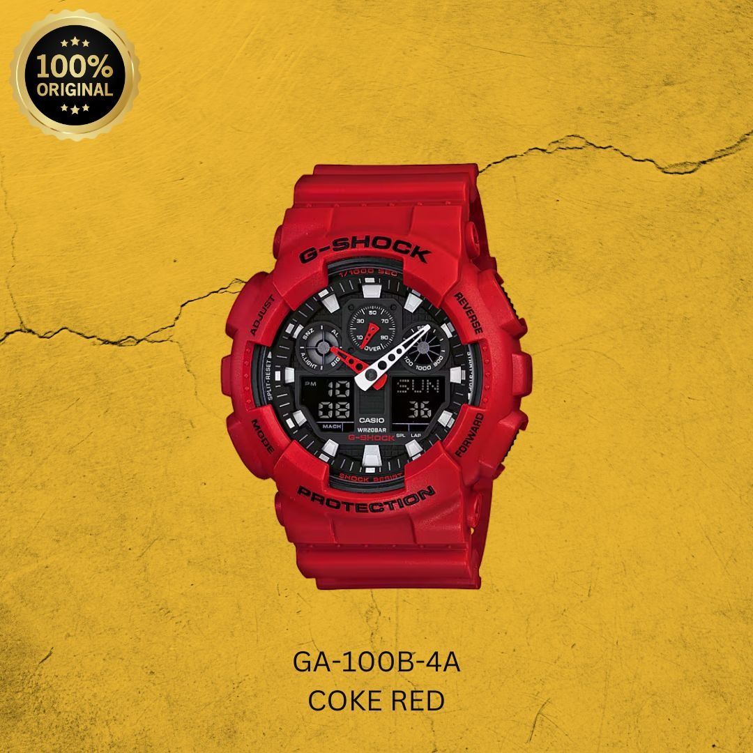 CASIO G-SHOCK GA-100A-9A (BUMBLEBEE) GA-100-1A1 (DARK KNIGHT) GA-100B ...