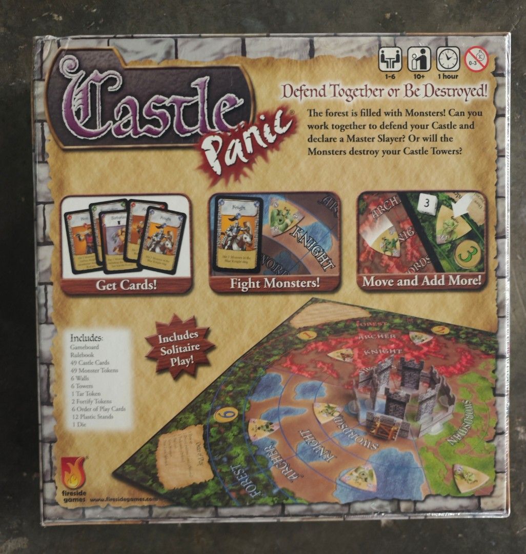 Castle Panic, Hobbies & Toys, Toys & Games on Carousell