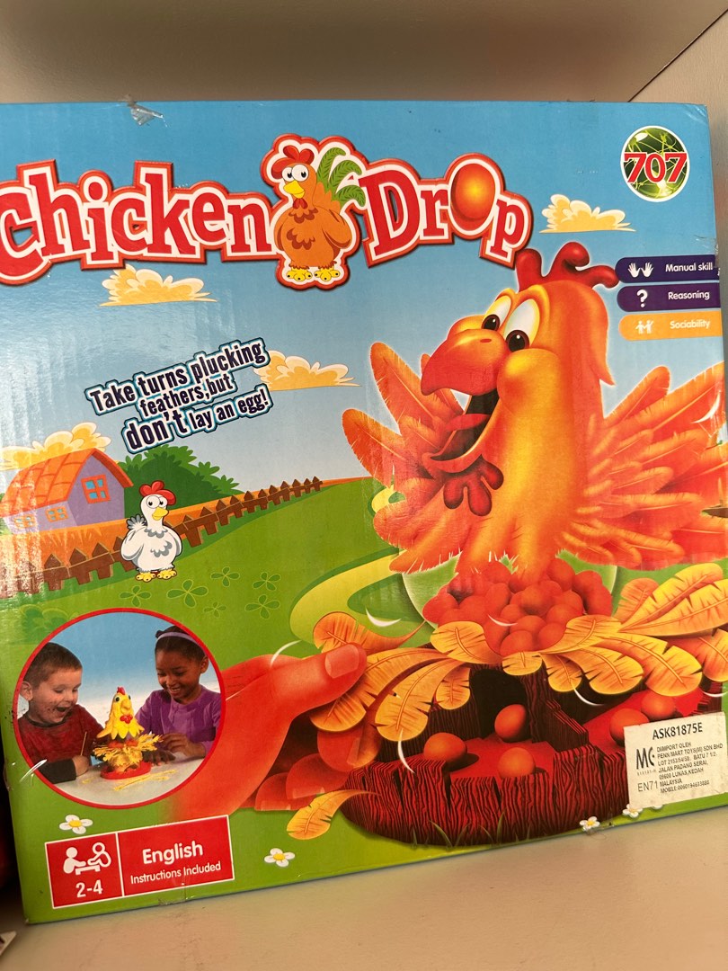 Chicken Drop Game, Hobbies & Toys, Toys & Games on Carousell