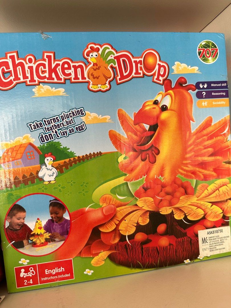 Chicken Drop Game, Hobbies & Toys, Toys & Games on Carousell